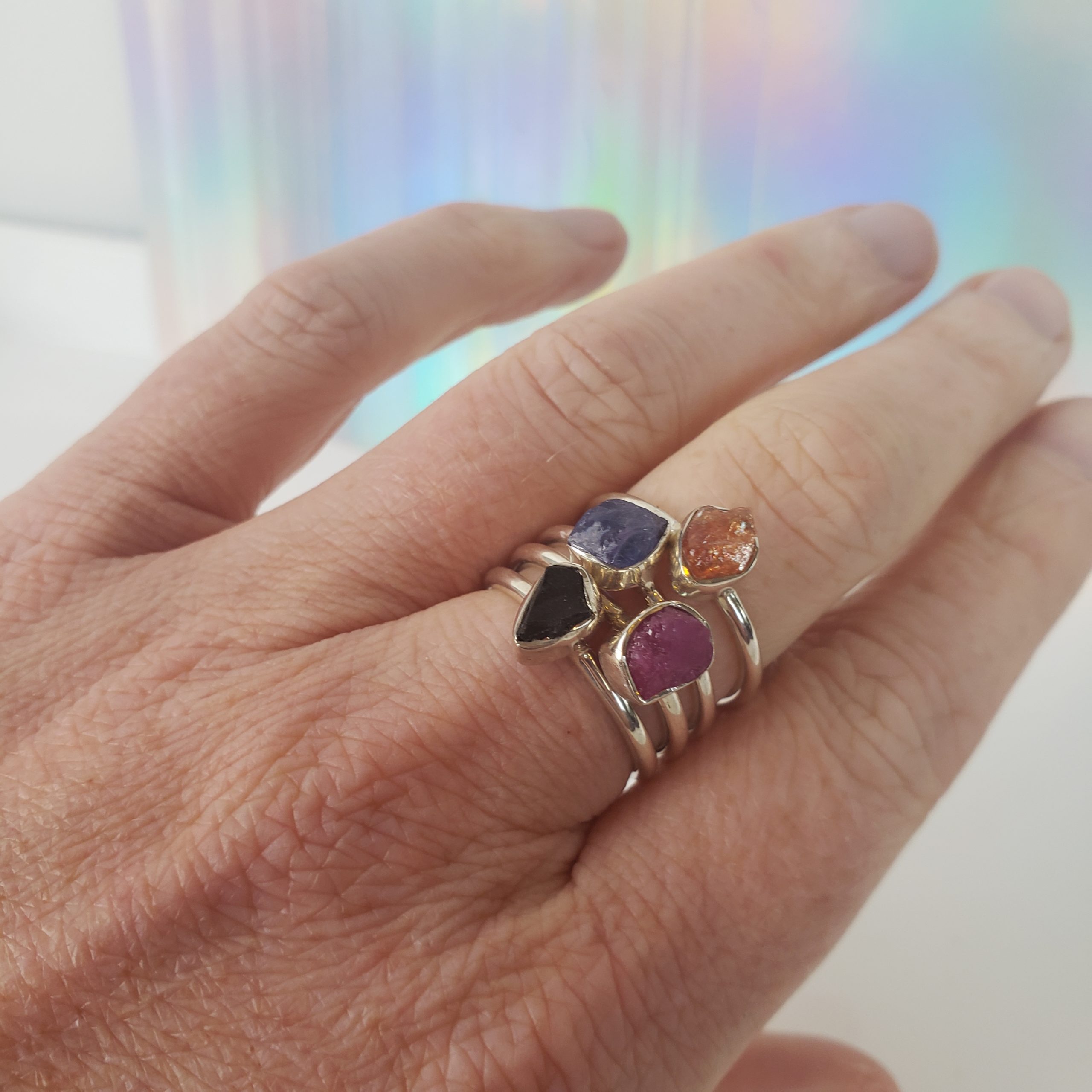 Rings – energy crystals