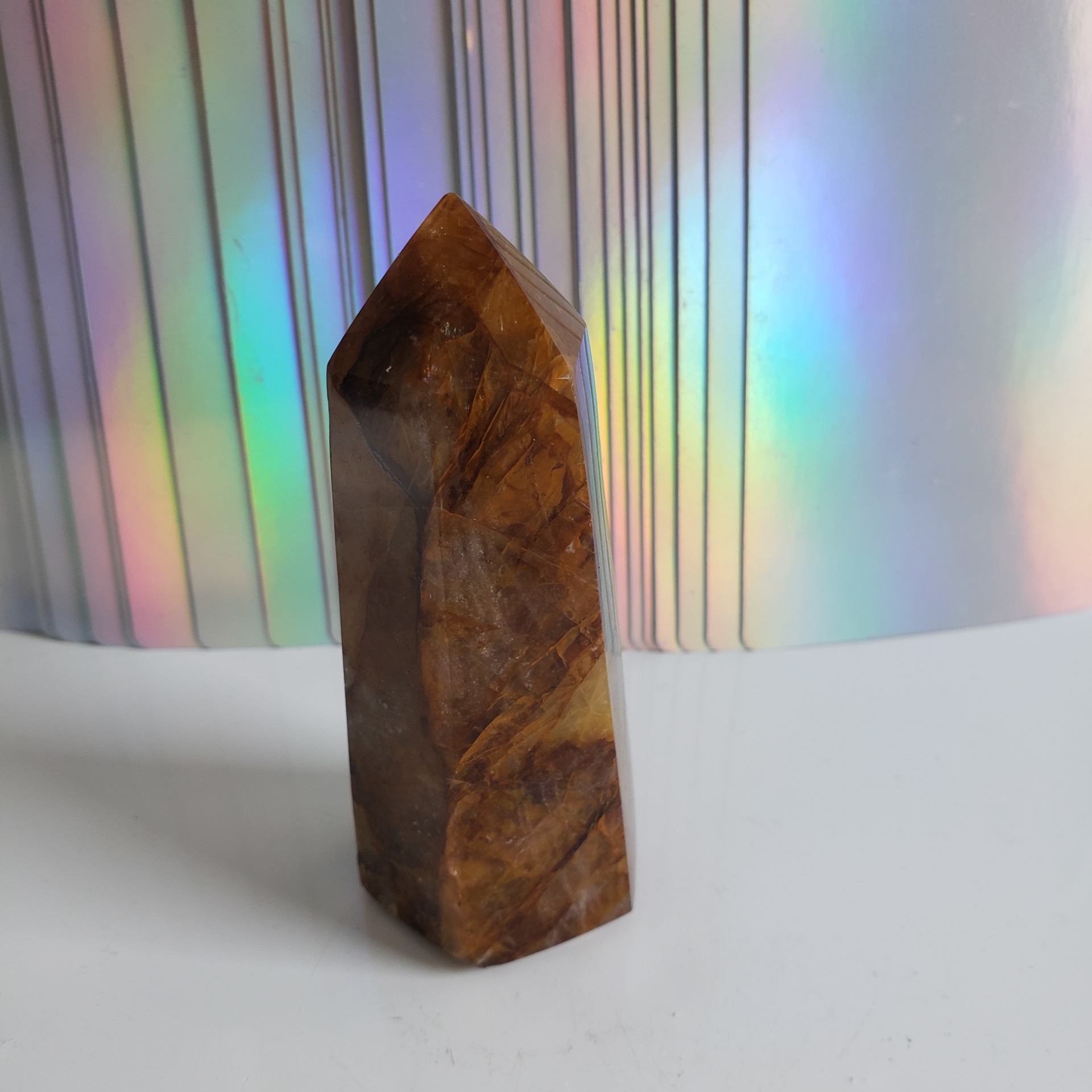 Energy Crystals - Caribbean Calcite Tower (Light)