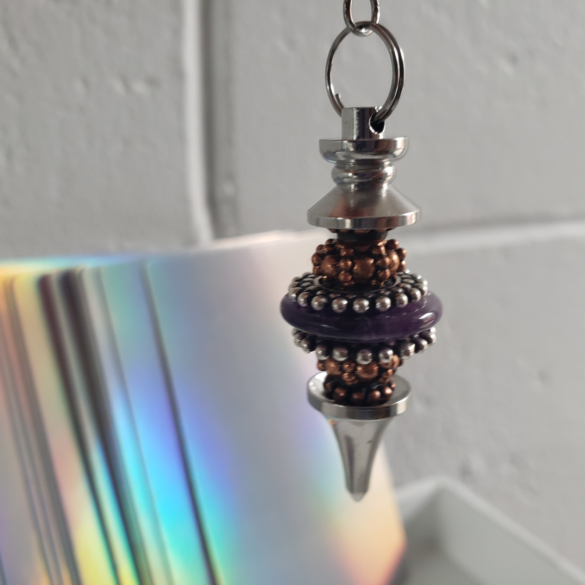 Energy Crystals - Amethyst Pendulum 1