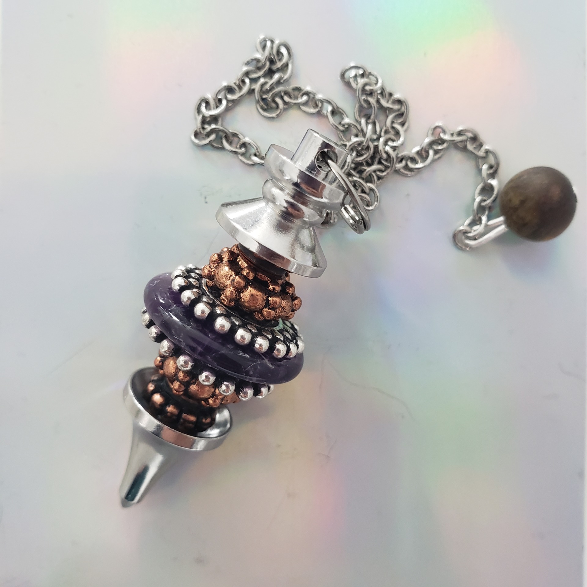Energy Crystals - Amethyst Pendulum 1