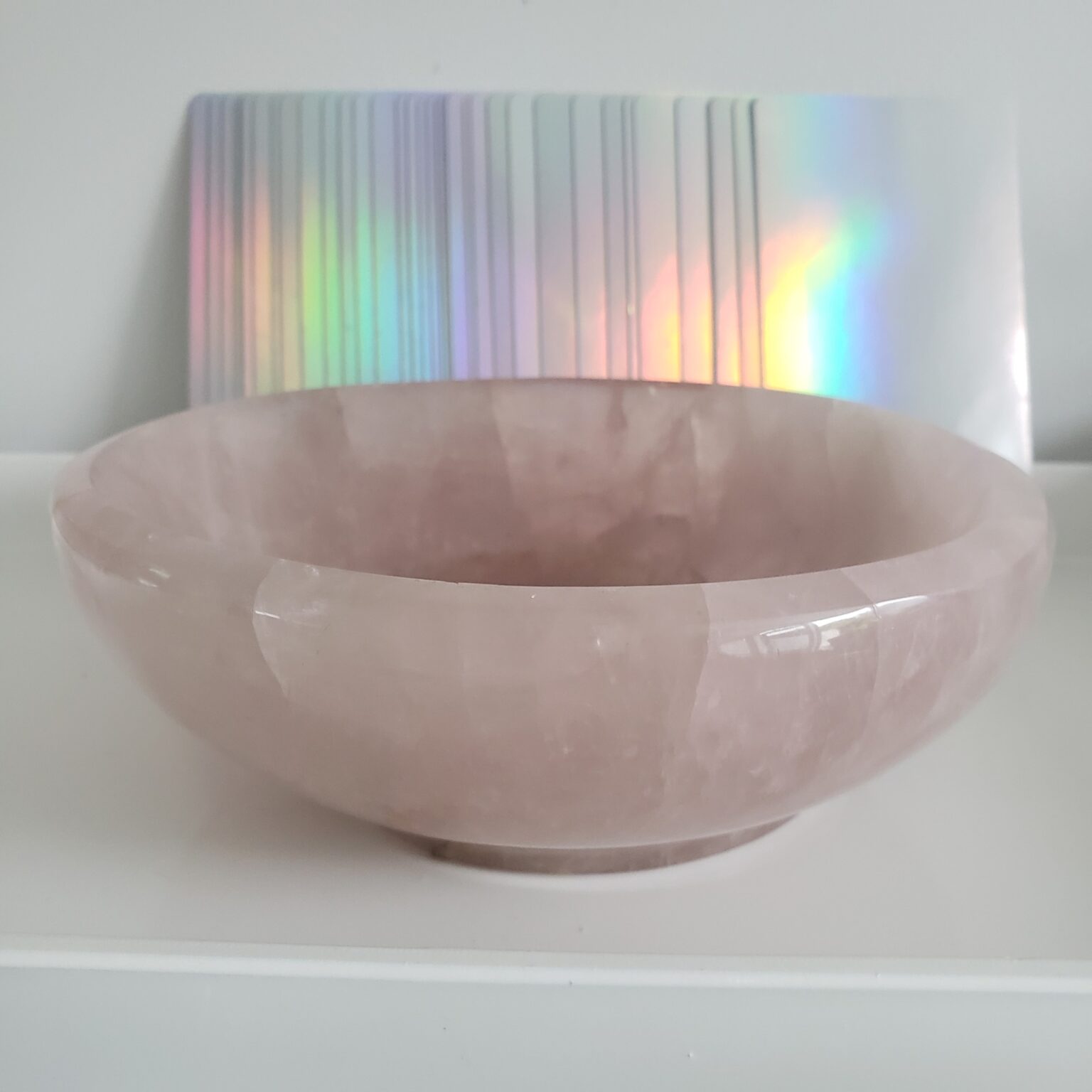 Energy Crystals - Rose Quartz Bowl