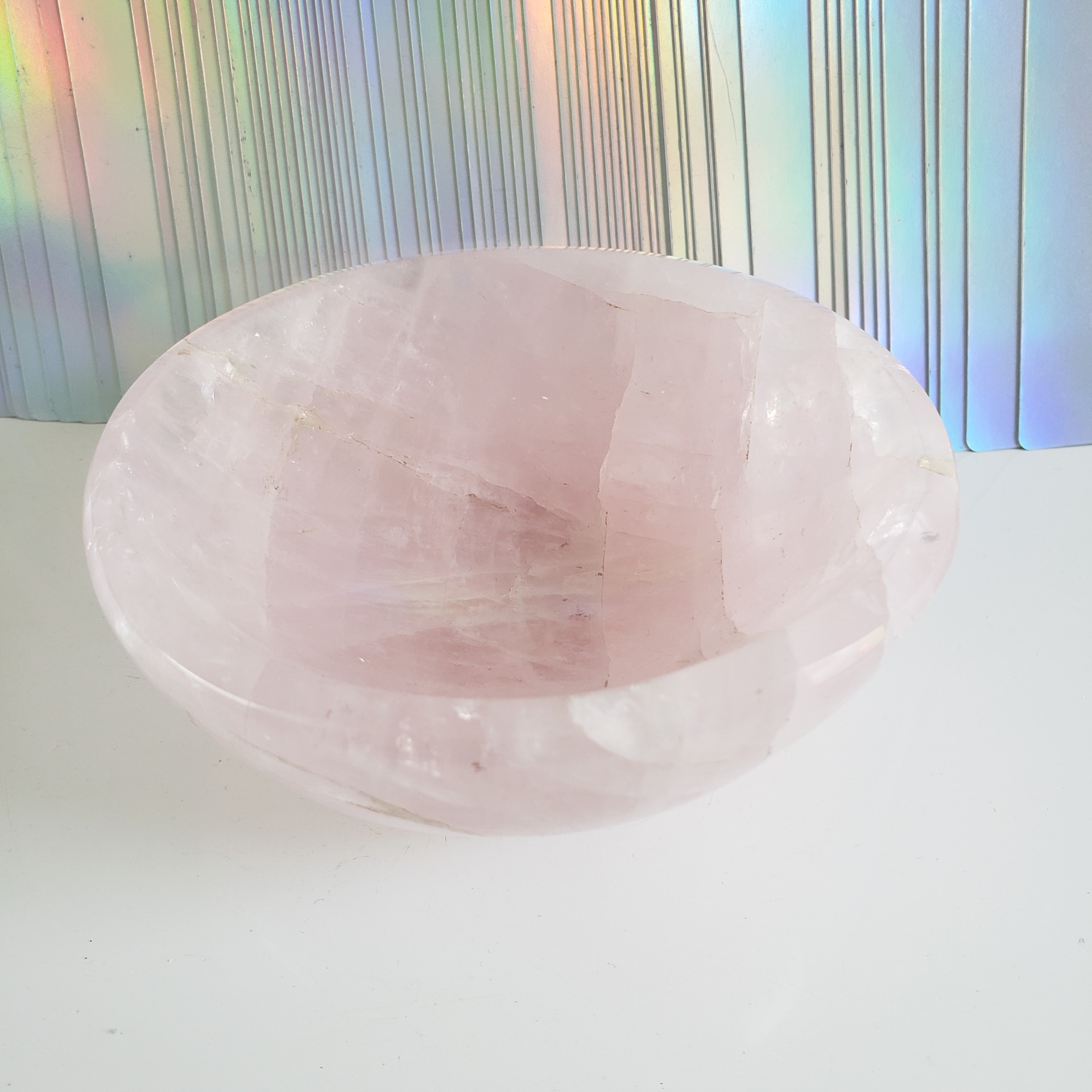 Energy Crystals - Rose Quartz Bowl
