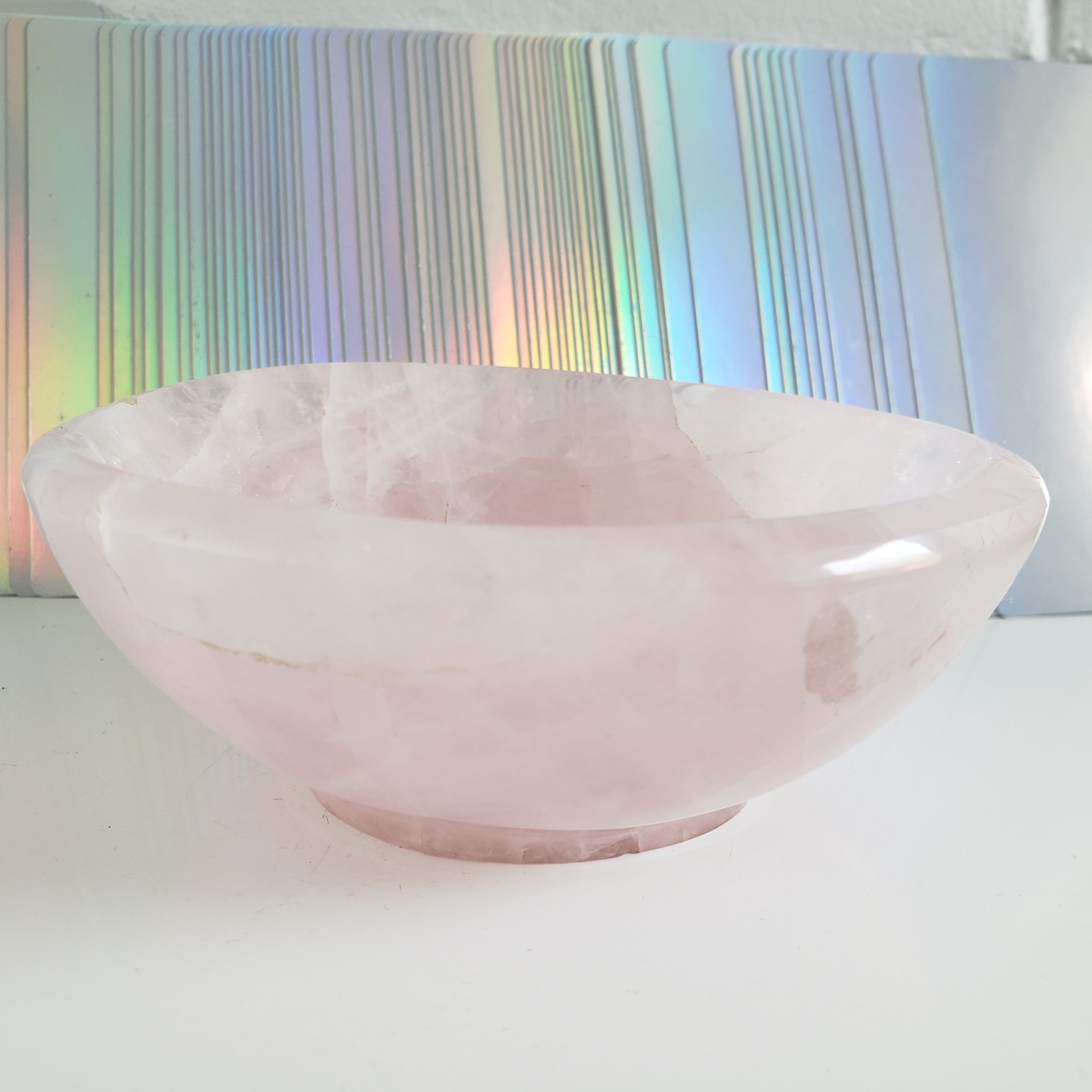 Energy Crystals - Rose Quartz Bowl