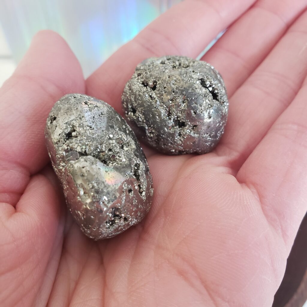 Energy Crystals - Pyrite Tumbled (S)