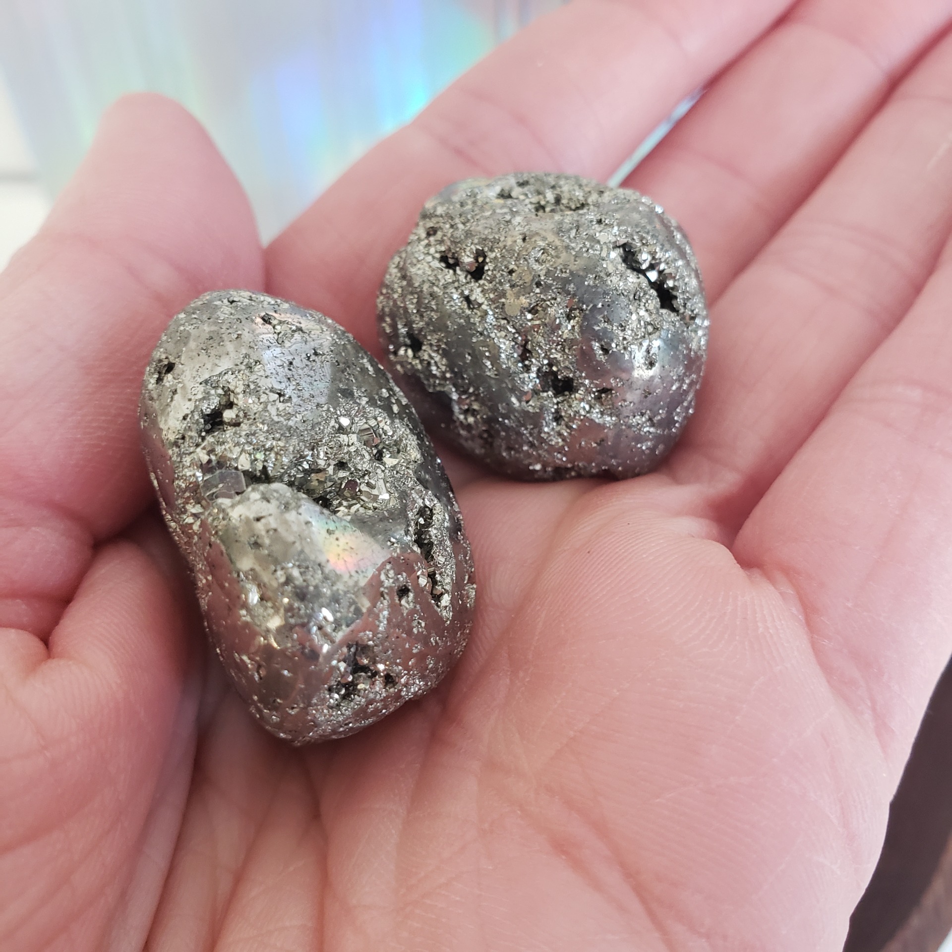 Energy Crystals - Pyrite Tumbled (S)